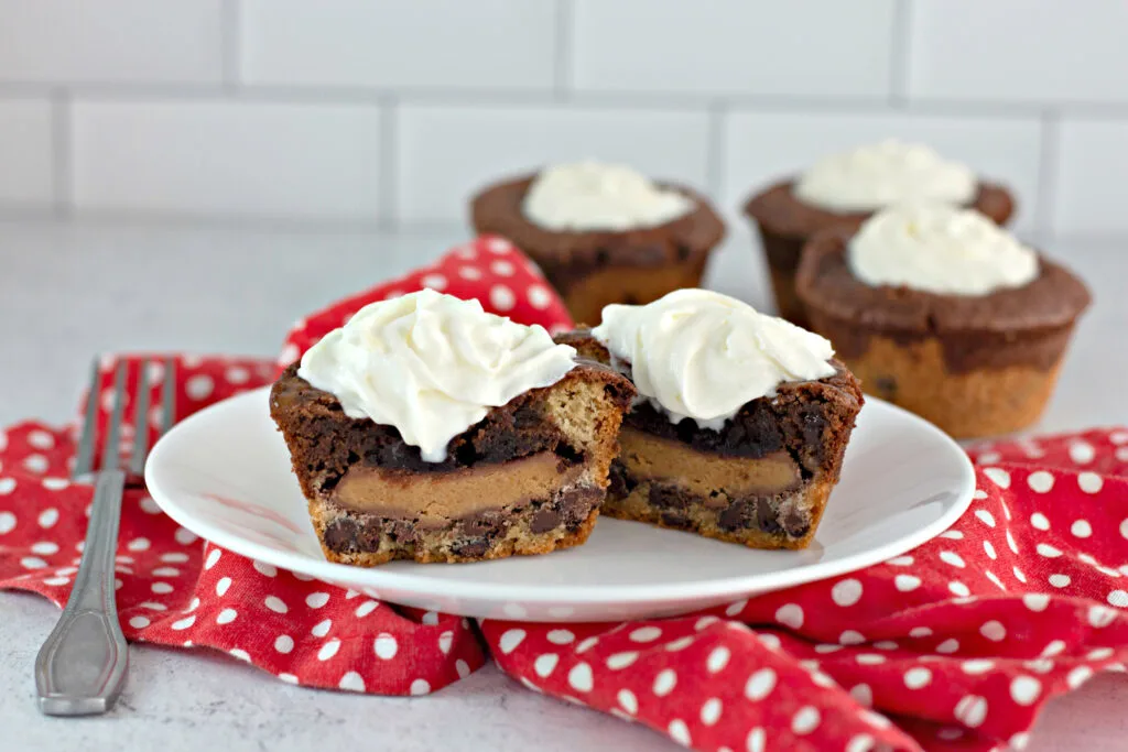 Stuffed Cookie Recipes to Try: Peanut Butter Brookies - A Sparkle of Genius