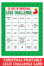 Printable lego challenge cards (Free printables) - A Sparkle of Genius