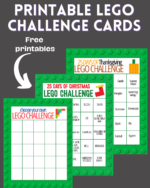 Printable lego challenge cards (Free printables) - A Sparkle of Genius