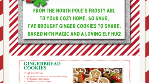 Elf on the Shelf Scavenger Hunt Printable and Poem - A Sparkle of Genius