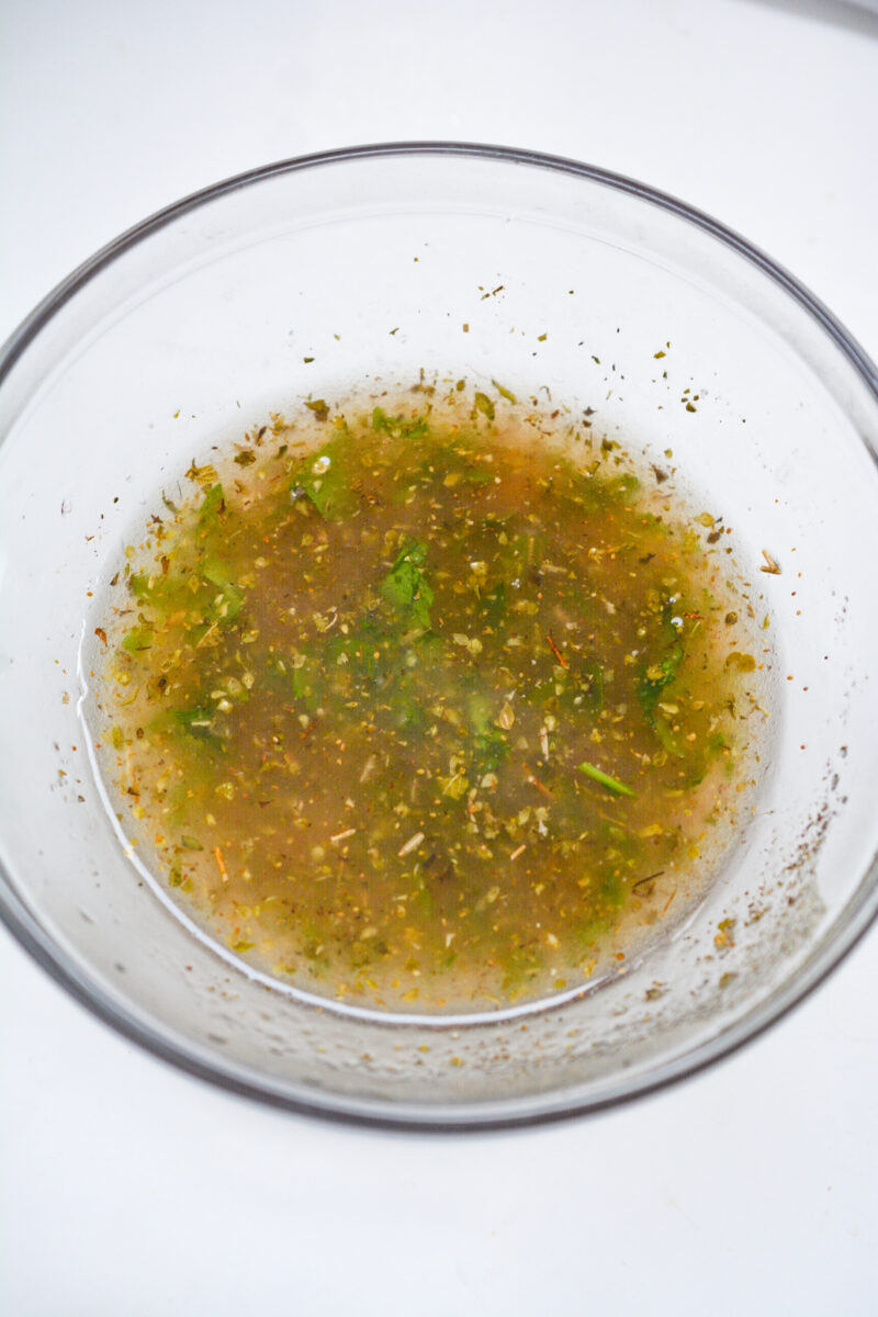 Chickpea Greek Salad (Easy recipe with Feta Cheese) - A Sparkle of Genius