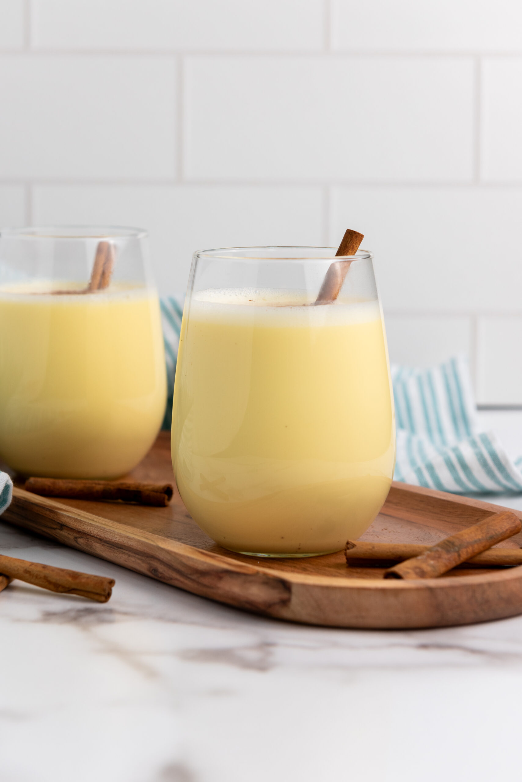 Eggnog Recipe No Alcohol- Homemade Recipe - A Sparkle of Genius