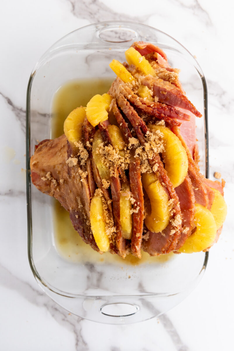 How to Make Pineapple Brown Sugar Glaze for Ham - A Sparkle of Genius