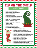 Elf Cheat Sheet - A Sparkle of Genius