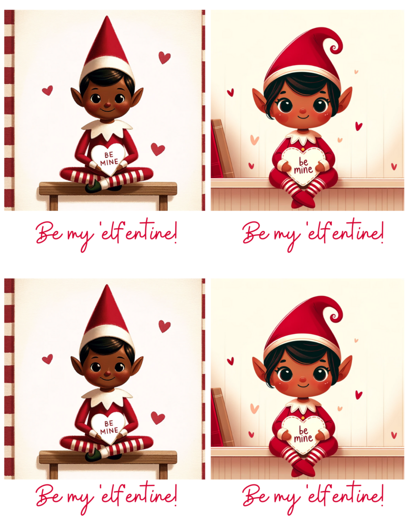 Elf Valentine: Be my 'elf'entine! - A Sparkle of Genius