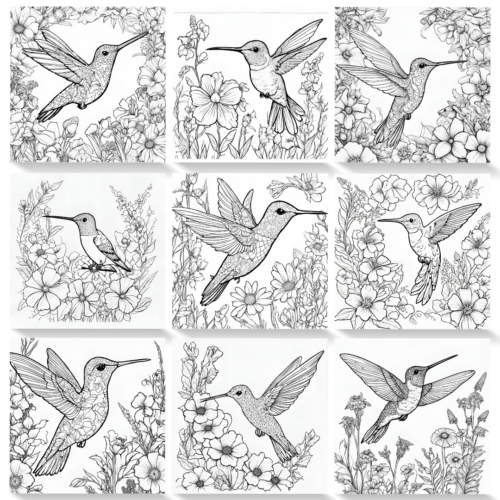 32 free Hummingbird Coloring Pages - A Sparkle of Genius