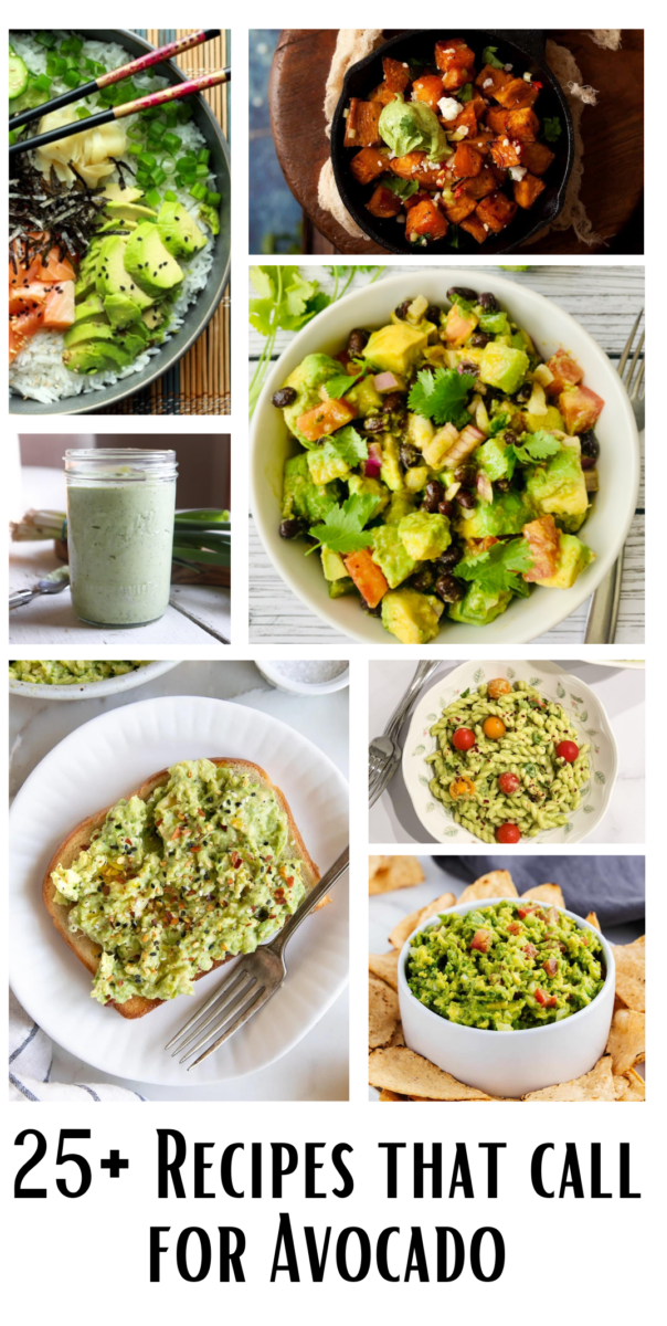 25+ Recipes that call for Avocado - A Sparkle of Genius