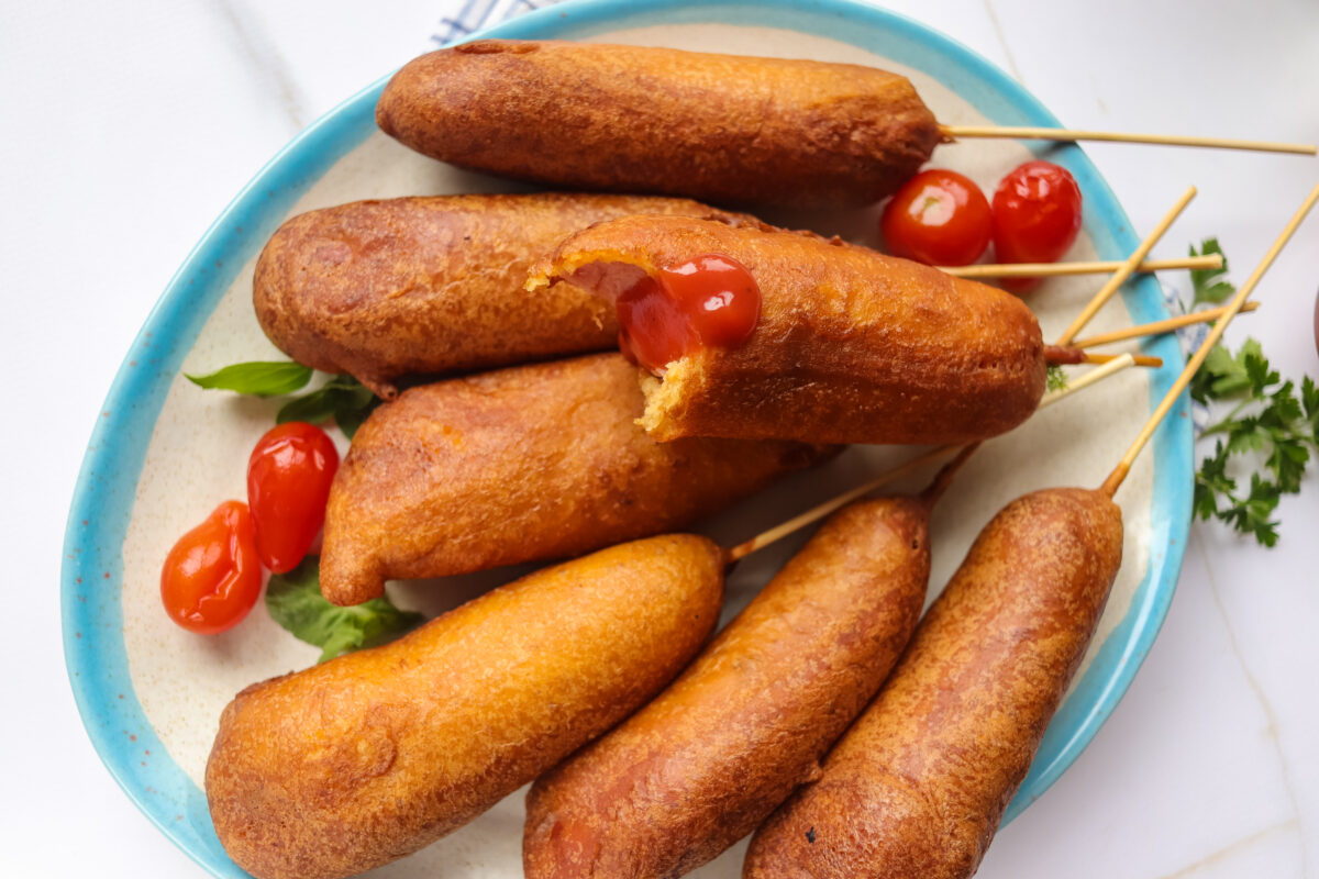 State Fair Corn Dog Recipe - A Sparkle of Genius