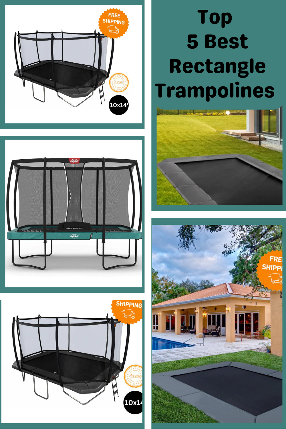 The BEST Rectangle Trampoline for Backyard Fun: My Top Picks