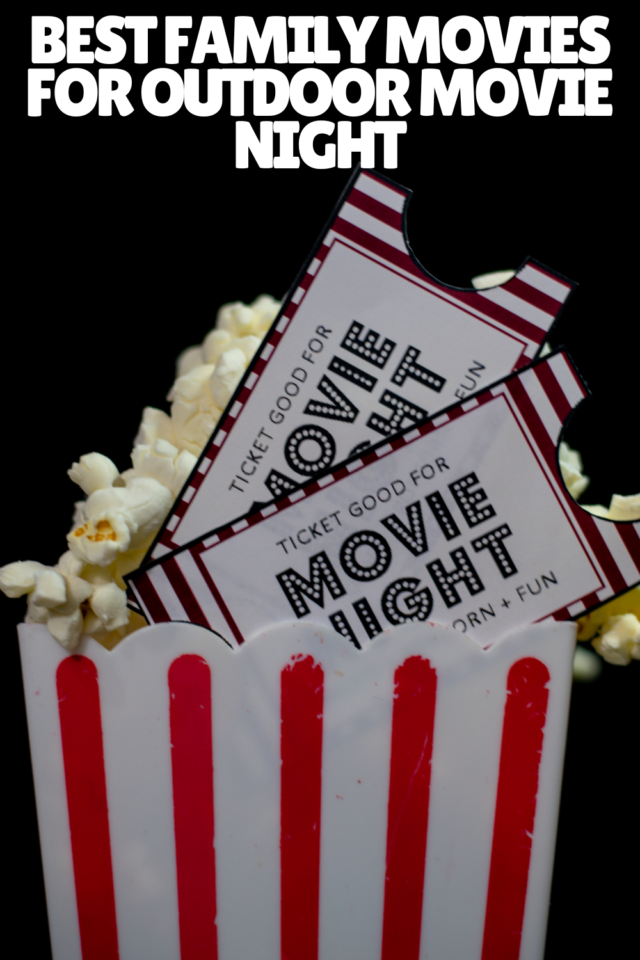 Best Family Movies for Outdoor Movie Night - A Sparkle of Genius