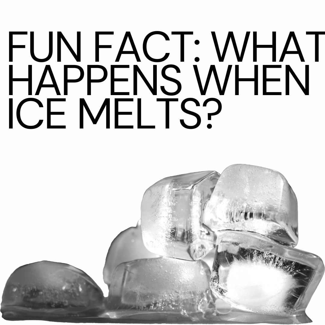Why do ice cubes float in water? - A Sparkle of Genius