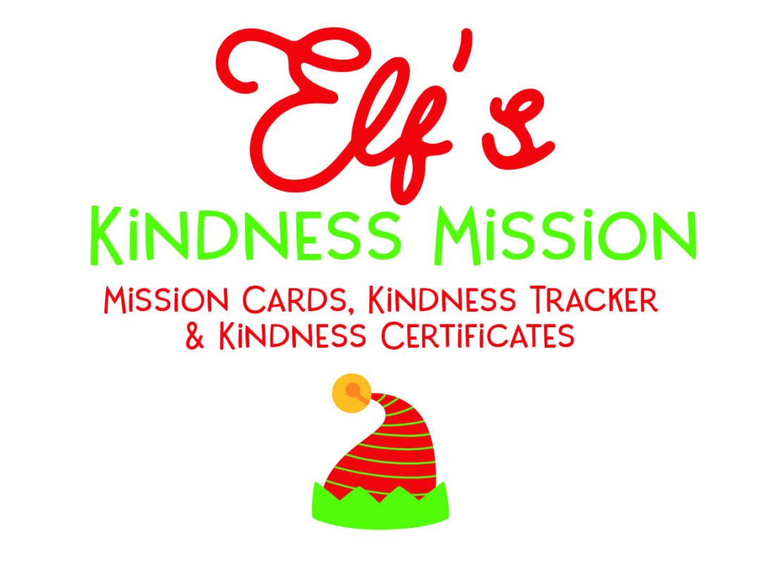 24 day Elf Kindness Challenge Ideas (free printable) - A Sparkle of Genius