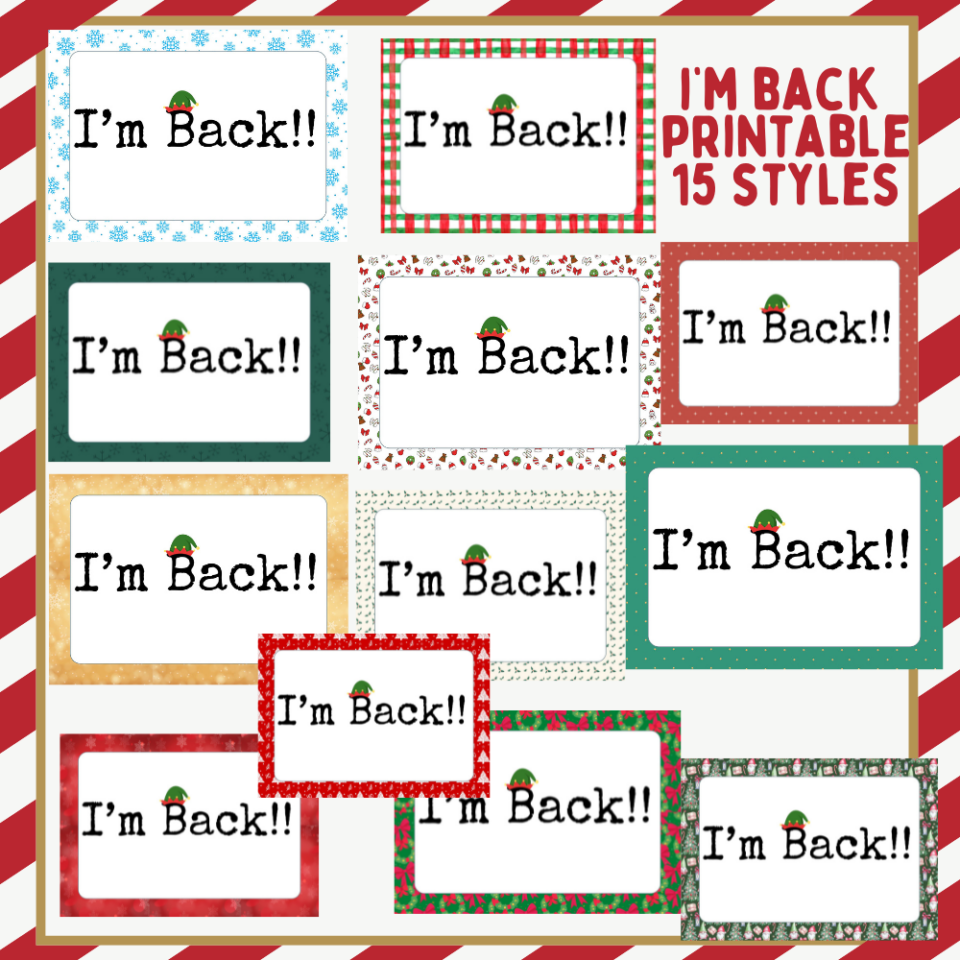 Free Printable for Families, Holidays & Fun | A Sparkle of Genius
