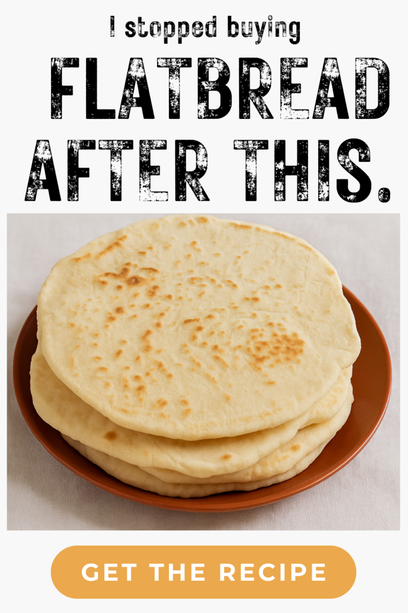 Easy Yogurt Flatbread Recipe -Quick No Yeast Flatbreads - A Sparkle of Genius
